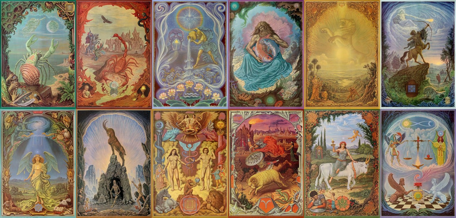 Johfra Bosschart: The Occult Surrealist and his Fantastic Beasts ...